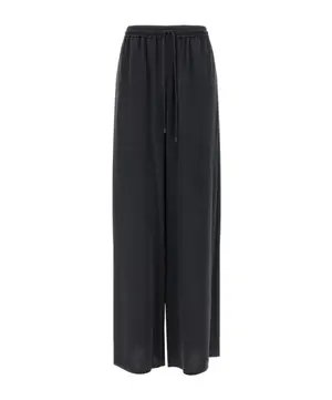Max Mara Wide-leg Trousers With Drawstring Waist