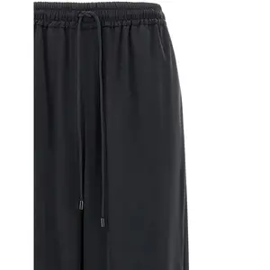 Max Mara Wide-leg Trousers With Drawstring Waist