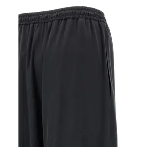 Max Mara Wide-leg Trousers With Drawstring Waist