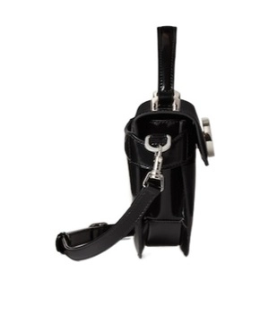 Gucci Small Half-moon Top Handle Bag - Black