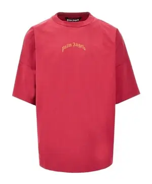 Palm Angels Logo-print T-shirt - Red
