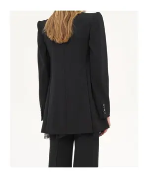 Chloé Double-breasted Tailored Wool Dress