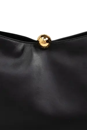 Furla Logo Shoulder Bag - Black