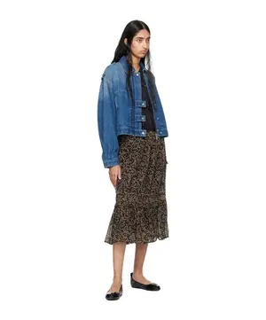 Isabel Marant Étoile Julie Cropped Denim Jacket