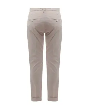 DONDUP Regular Fit Stretched Trousers - Gray