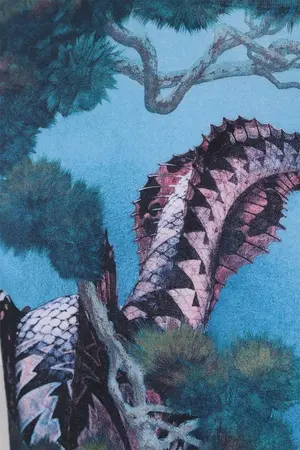 Valentino Garavani Dragons Garden Print T-shirt