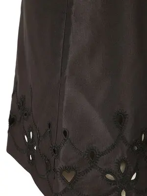 Chloé Embroidered A-line Mini Skirt