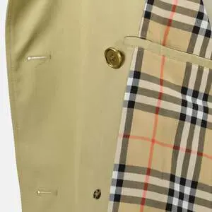 Burberry Double Breasted Belted Trench Coat