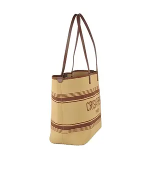CRISATHENA Large Double Handle Shoulder Bag