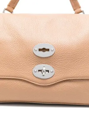ZANELLATO Postina Daily Small Leather Handbag - Light Brown