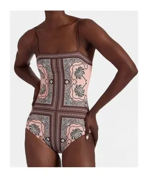 La DoubleJ Elle Printed One Piece Swimsuit - Red