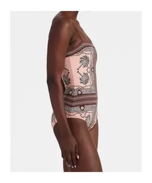 La DoubleJ Elle Printed One Piece Swimsuit - Red