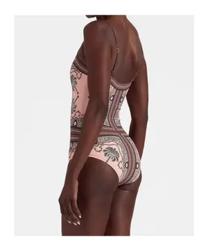 La DoubleJ Elle Printed One Piece Swimsuit - Red