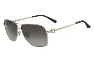 FERRAGAMO Aviator Sunglasses - Black