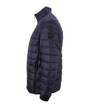 Hugo Boss Quilted Jacket With Stand Collar