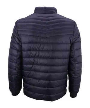 Hugo Boss Quilted Jacket With Stand Collar