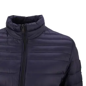 Hugo Boss Quilted Jacket With Stand Collar