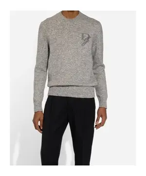 Dolce & Gabbana Dg Embroidered Crewneck Jumper