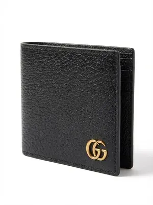 Gucci Gg Marmont Bifold Wallet - Black