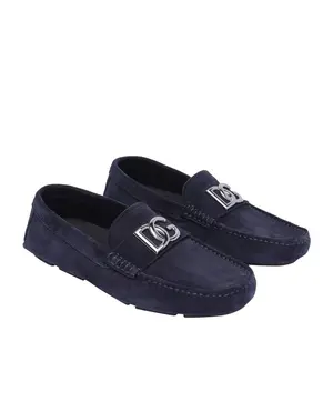 Dolce & Gabbana Dg Logo Plaque Loafers