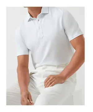 Brunello Cucinelli Casual Style Polo Shirt - Sky-blue