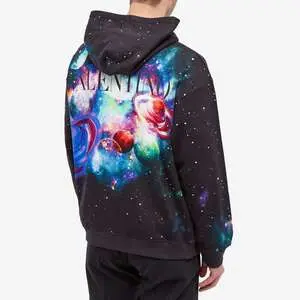 Valentino Garavani Printed Galaxy Hoodie