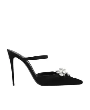 Dolce & Gabbana Embellished Pointed Toe Stiletto Mules