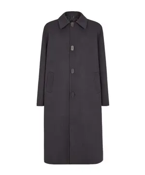 Fendi Single Breasted Coats For Men