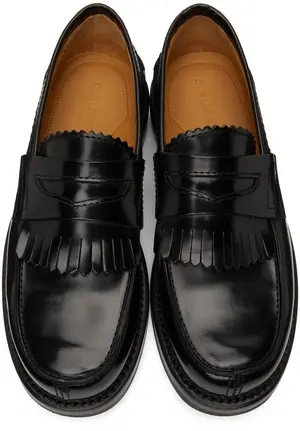Our Legacy Fringed Loafer - Black