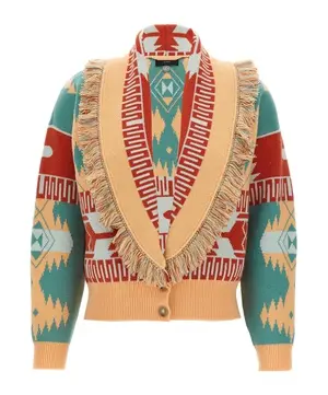 Alanui Jacquard Cardigan - Multicolor