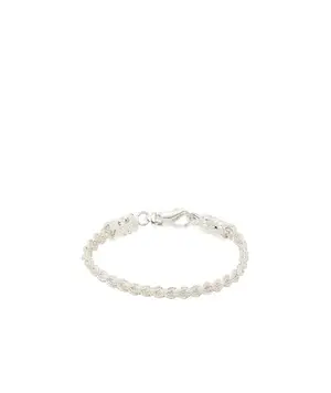 Emanuele Bicocchi Braided Foxtail Necklace - Silver