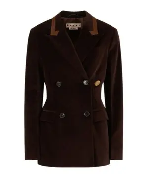 Marni Notched Lapel Outerwear For Women