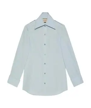 Gucci Pointed Collar Button-up Shirt