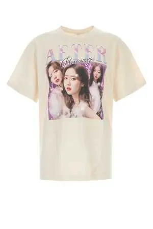 DOUBLET Graphic-print Cotton T-shirt - White