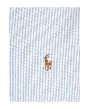 Polo Ralph Lauren Logo Embroidered Curved Hem Shirt - White