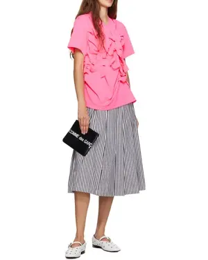 Toga Studded Ballerina Flats - White