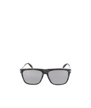 Alexander McQueen Oval Sunglasses - Gray