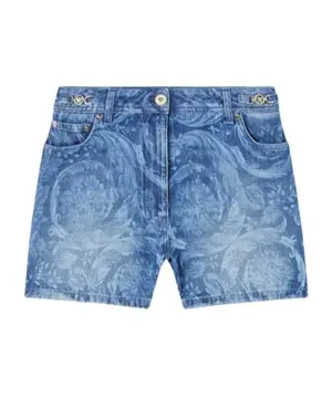Versace Denim Shorts For Women