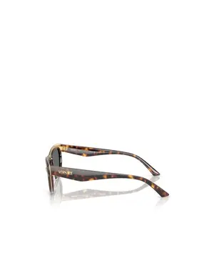 Versace Cat Eye Sunglasses With Temple Logos