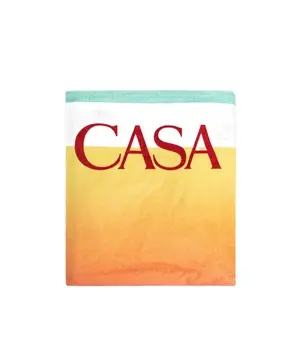 Casablanca Logo Printed Towel - Multicolor