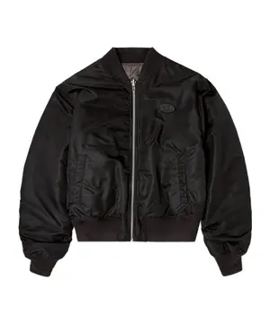 DIESEL® W-type D1 Padded Bomber Jacket - Black