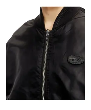 DIESEL® W-type D1 Padded Bomber Jacket - Black