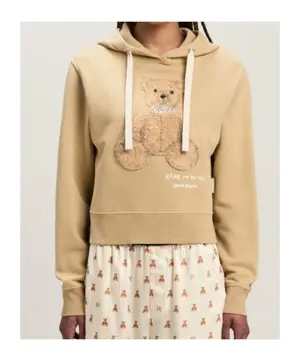 Palm Angels Teddy Bear Embroidered Hoodie