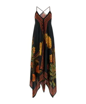 Blumarine V Neck Day Dresses