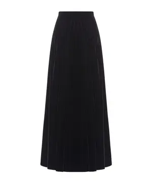 Dior Pleated Trumpet Skirt