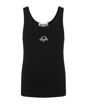 Moschino Embroidered Tank Top