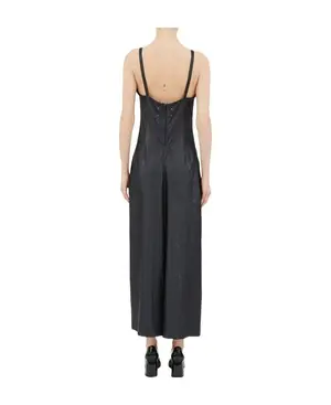 MAISON MARGIELA Ruched Sweetheart Neck Midi Dress