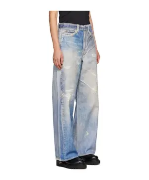Our Legacy Full Cut Distressed Jeans