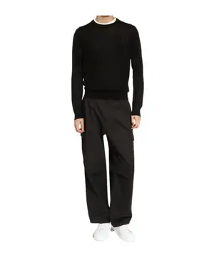Dolce & Gabbana Logo Embroidered Round Neck Sweater