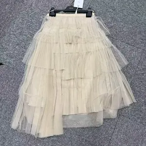 Dior Mid-length Asymmetric Pleated Skirt